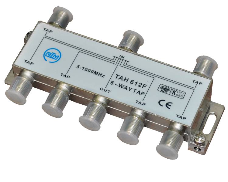 Ответвитель ТВ абонентский TAH 427F (4x27dB, 5-862MHz) RTM — каталог ЛанАрт