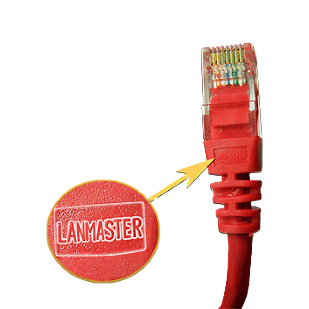 Патч-корд LANMASTER UTP кат.5Е, с заливными колпачками, 7.0 м, черный — каталог ЛанАрт